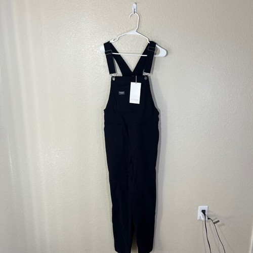 Wildfang Overalls Womens Small Essential Overall Black Denim Pockets ...