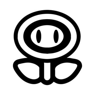 5" MARIO FLOWER POWER Vinyl Decal Sticker Car Window Laptop Retro Game ...