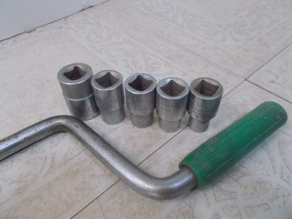 Saltus Germany Metric Socket Set With Speed Wrench 1/2" Drive 10 pc ...