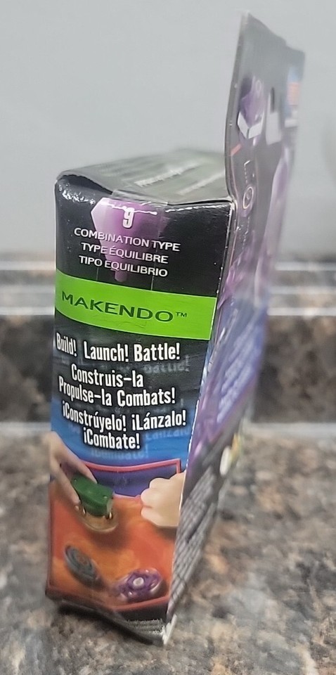 * Rare Beyblade V Force Makendo Let It Rip 2003 Hasbro Sealed Attack ...