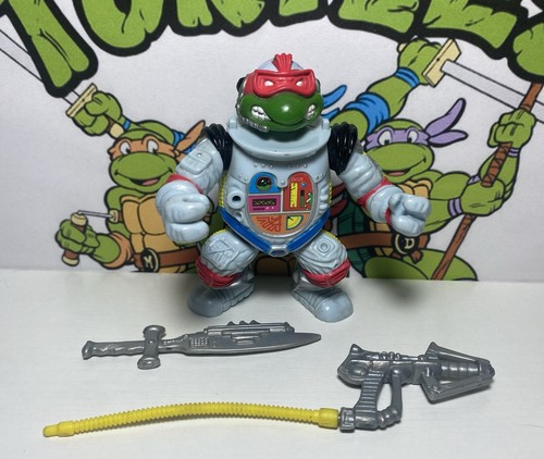 Vintage TMNT 1990 Raph, The Space Cadet Figure Raphael Near Complete ...