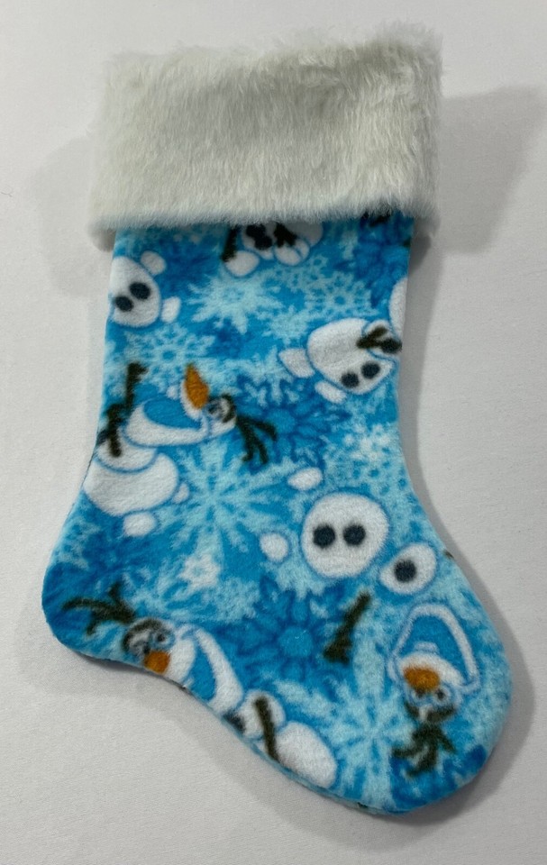 HANDMADE 16"X 9" FLEECE CHRISTMAS STOCKING DISNEY FROZEN’S OLAF | eBay