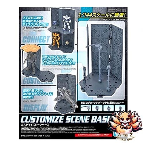 NEW Bandai 30MM Customize Scene Base Model Kit | eBay