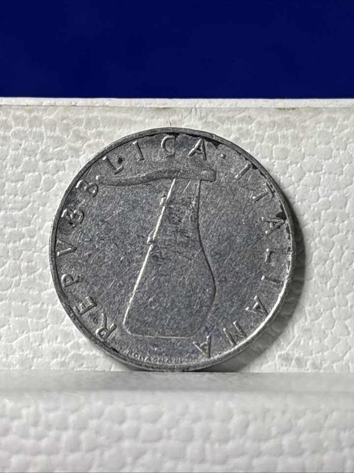 5 LIRE DELFINO 1954 R REPUBBLICA COIN VINTAGE MONETA | eBay