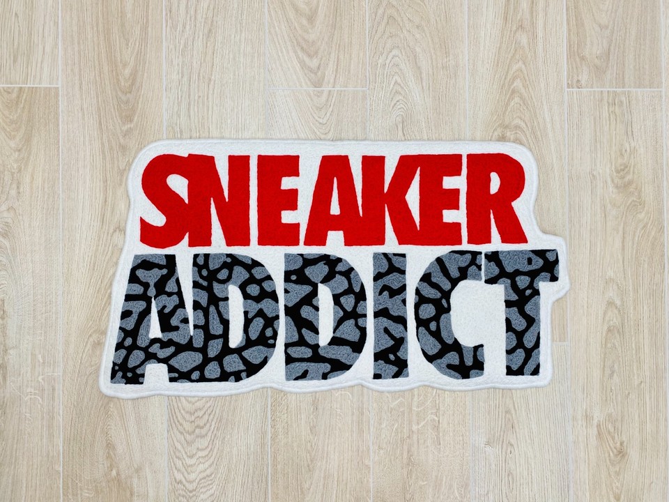 Sneaker Addict Atmos Hypebeast Area Living Room Rugs Bedroom Carpet ...