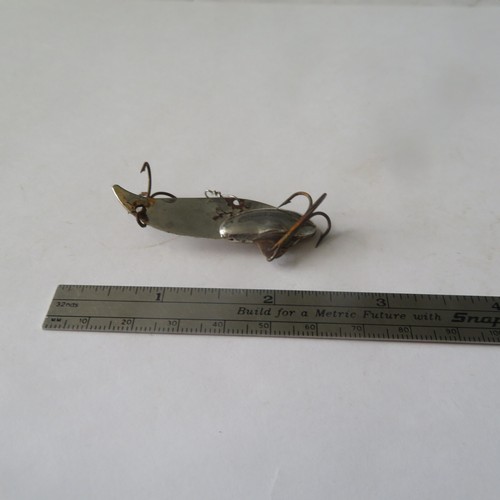FISHING LURE BUDDY BANKS 1½" SILVER BUDDY SONAR CHROME | eBay