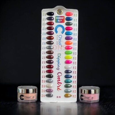 Chisel Nail Art Dip Powder 2 Oz - (Set 36 Colors - Ombre #OM 73A - OM ...