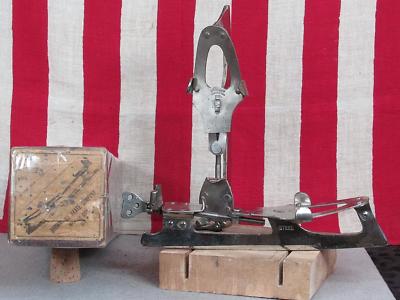 Vintage Antique Brown Ice Skate Co.Victorian Ice Skates Brownie Clamp w ...