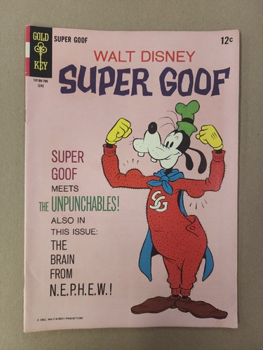 Gold Key WALT DISNEY SUPER GOOF #7 (1967) Al Spumoni, Goofy, Gilbert ...