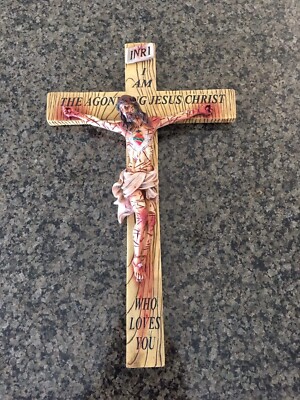 Crucifix Of The Most Precious Blood 17" Religious Statue | eBay