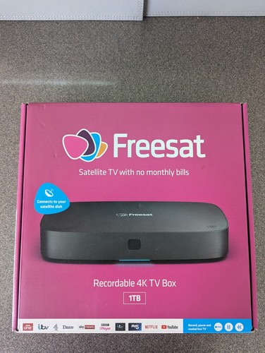 Freesat+UHD-4X-1000+1TB+4K+UHD+TV+Box+-+Black for sale online | eBay