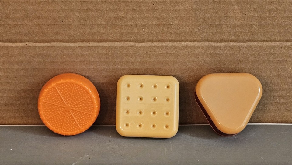 Leap Frog Shapes & Sharing Pink Picnic Basket Orange, Cracker, + Pie ...