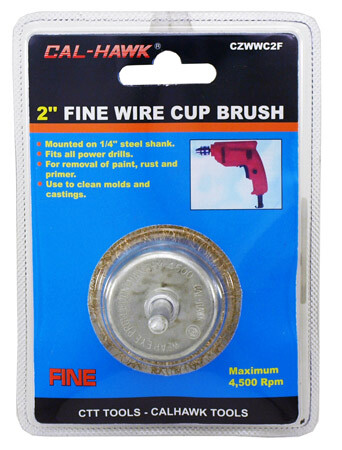 Cal-Hawk 2" Fine Wire Cup Brush | eBay