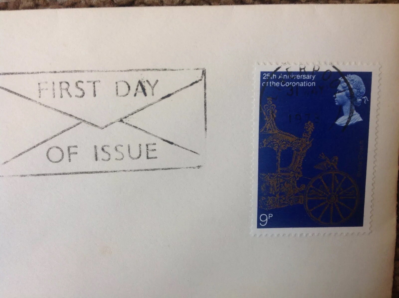 QUEEN ELIZABETH 11 CORONATION 1953-78 ROYAL SILVER JUBILEE FIRST DAY ...