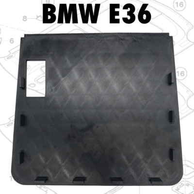 BMW E36 COUPE Sunroof Motor Cover | Sunroof Trim for E36 Headliner ...
