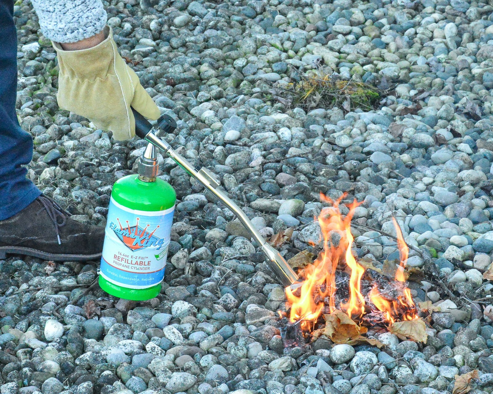 20,000 BTU Handheld Slanted Propane Charcoal Lighter Torch | eBay