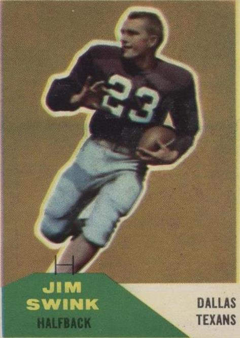 1960 Fleer - Jim Swink #69 (RC) for sale online | eBay