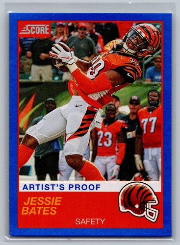 Jessie Bates 2019 Score ARTIST'S PROOF #97 Football NFL Card Bengals ...