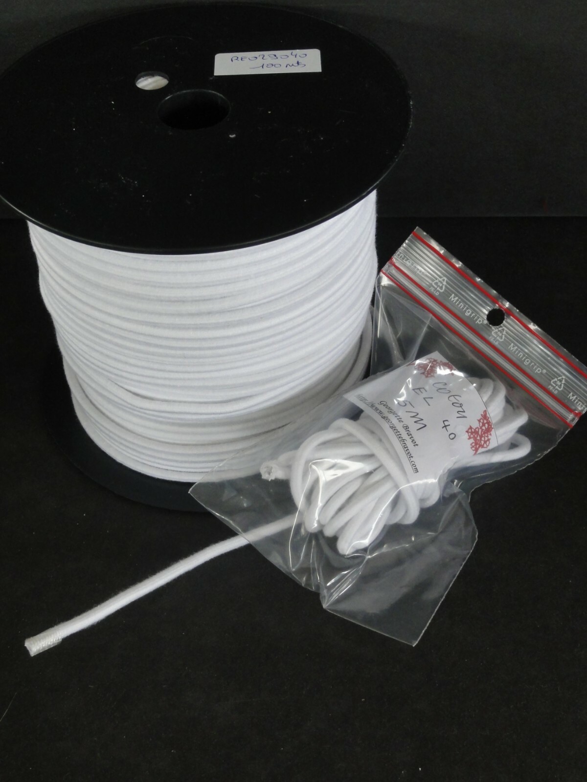 4 mm Doll stringing Elastic Cord. COTTON - 5 meters | eBay