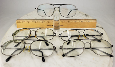 5x Modern Thomas Gunmetal Eyeglasses 58-18 145 56-18 140 - Lens Wire ...