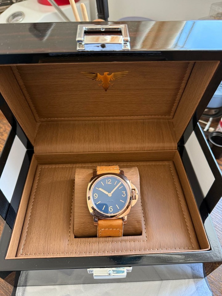 44mm Custom built Watch Swiss made ETA 6498 Movement | eBay