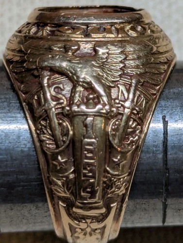 Tiffany & Co. 14K Gold West Point Military Academy Class Ring 1934 US ...