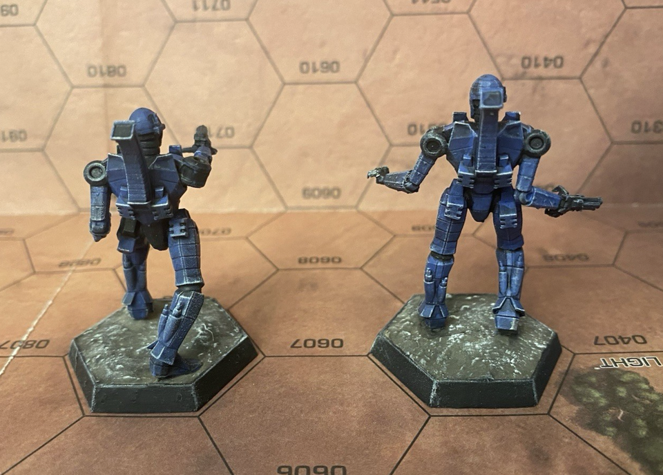 BattleTech Inner Sphere Lance 4 Mechs - 3d Printed/Painted/Tabletop ...