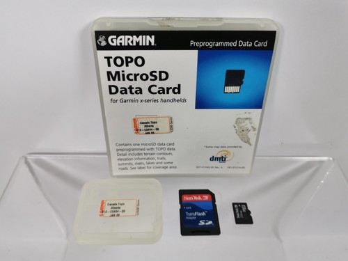 Garmin Compatible Topo Canada V2 Alberta Micro SD Card And Adapter Card ...