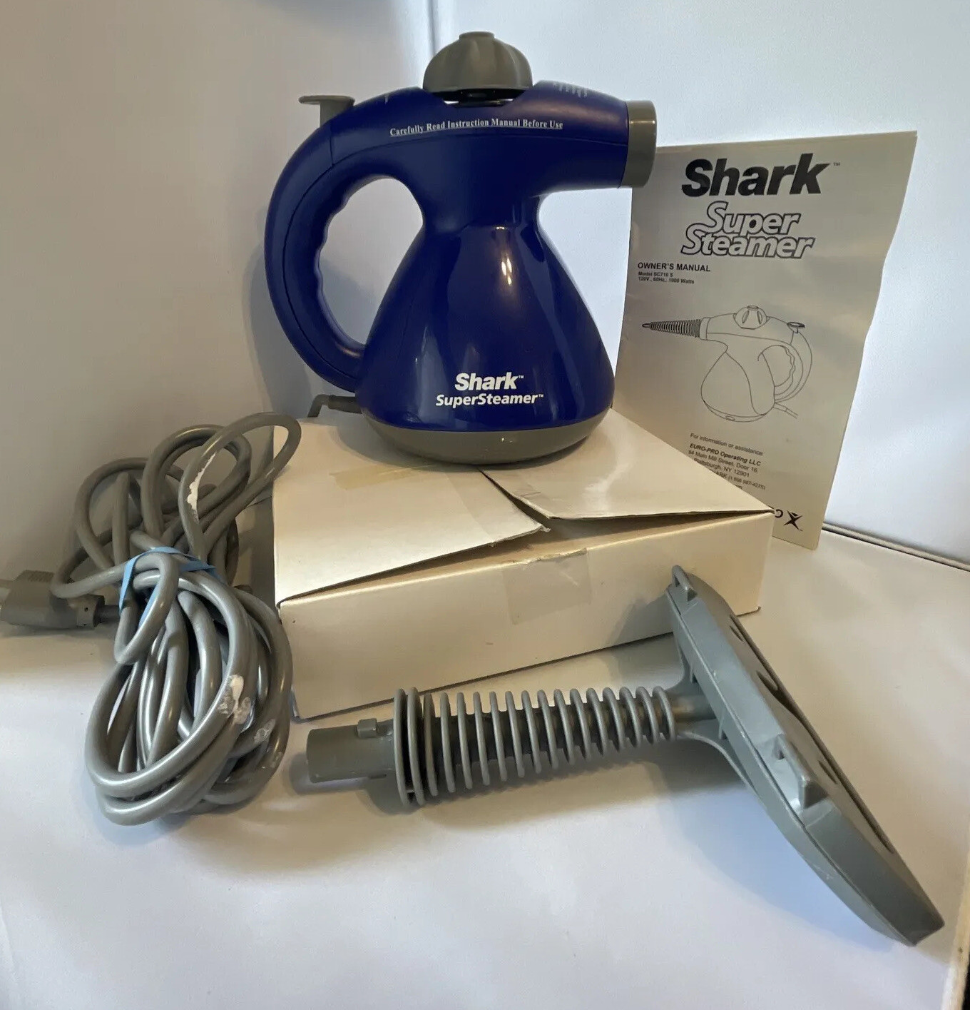 Shark Super Steamer Model SC710 S Portable Handheld Hard Surface Steam ...
