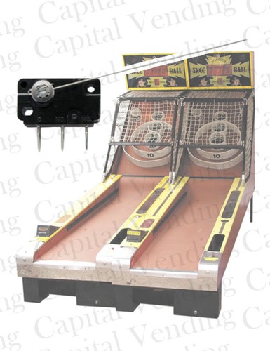 Skee Ball Skeeball Arcade game coin operated scoring switch & wire 3 ...