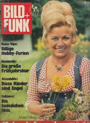 Bild und Funk 75/15 Maria Hellwig,Doris Kunstmann,Barbara Eden,Rudolf ...