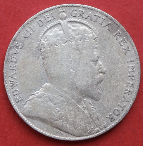 1908 Canada 50 Cents - F/VF - Lot#11281 | eBay