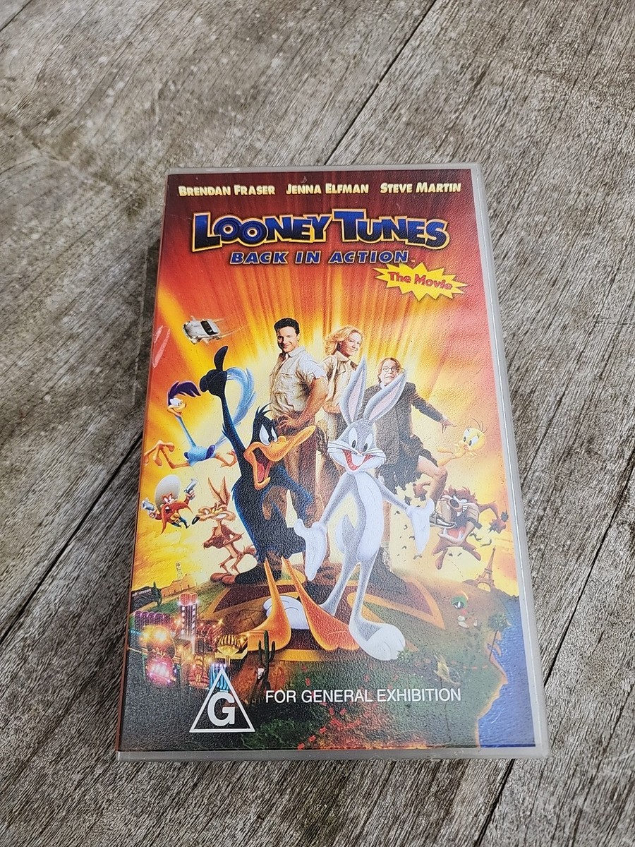 Looney Tunes Back In Action Vhs Uk