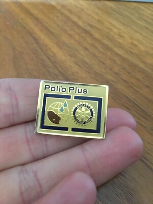 Rotary International Polio Plus Pin PinBack | eBay