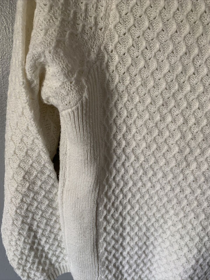 Isle Essentials (Edinburgh Woollen Mills) White Cream Jumper Size 22-24 ...