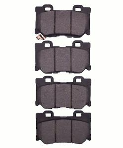 Rr Ceramic Brake Pads Total Stopping Solutions TD1347CH | eBay