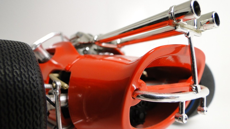 Formula 1 Classic Race Car Grand Prix Concept Hot Rod Built Model ...