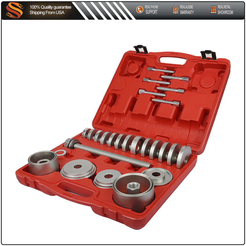 31Pcs Front Wheel Drive Hub Bearing Puller Remover Install Removal Tool ...