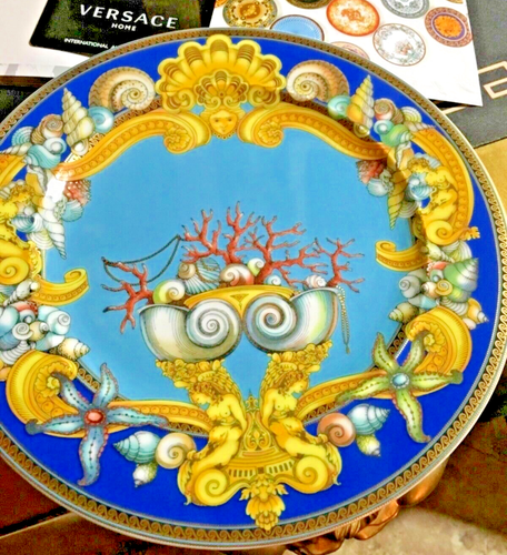 Versace La Mer plate LIMITED EDITION Rosenthal PRESTIGE GIFT NE SALE | eBay