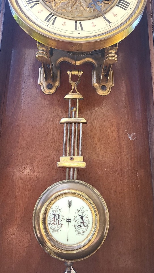 Antique German Wall Clock | eBay