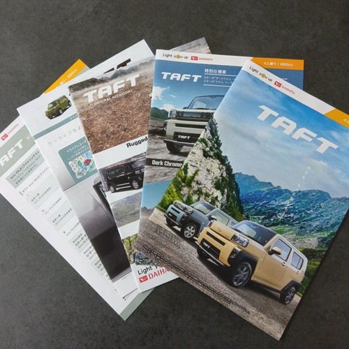 Daihatsu Tuft Catalog Set 5 Books | eBay