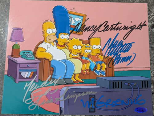 Simpson Cast Signed 8 X 10 Photo W/COA | eBay