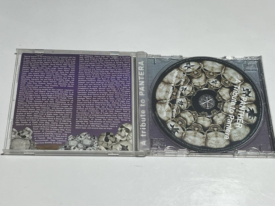 PANTERA cd A Tribute To Pantera ill nino/nok/pissing razors/step kings ...