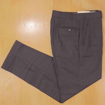 SARTORIA ST ANDREWS / SANTANDREA Grey Wool Cashmere 30w Suit Pants KS01 ...