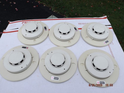 (1) Simplex 4098-9201 Photoelectric Smoke Detector W/ 2098-9637 Base | eBay