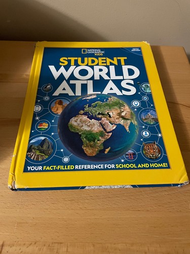 Student World Atlas Fifth Edition bz National Geographic Kids Book | eBay