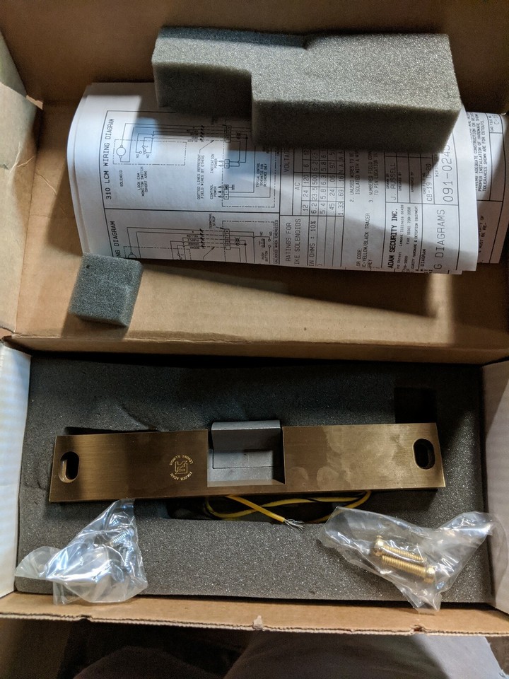 Folger Adams 31-4 x US4 Electric Strike | eBay