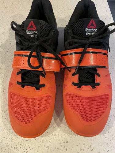 Reebok CrossFit Lifter 2.0 Orange Weightlifting Shoes Men's 10.5 | eBay