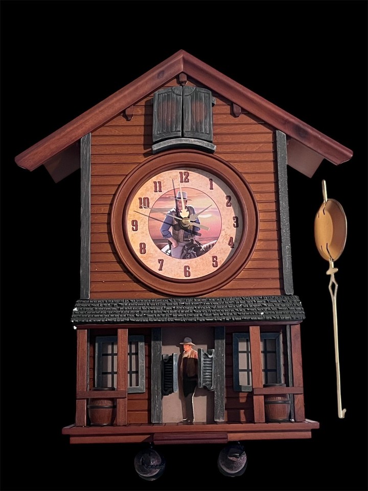 The Bradford Exchange John Wayne: American Icon Collectible Cuckoo ...