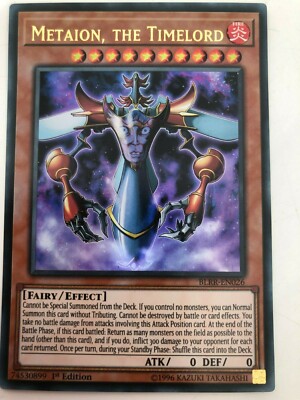 Yugioh Metaion, The Timelord BLRR-EN026 Ultra Rare 1st Edition NM | eBay